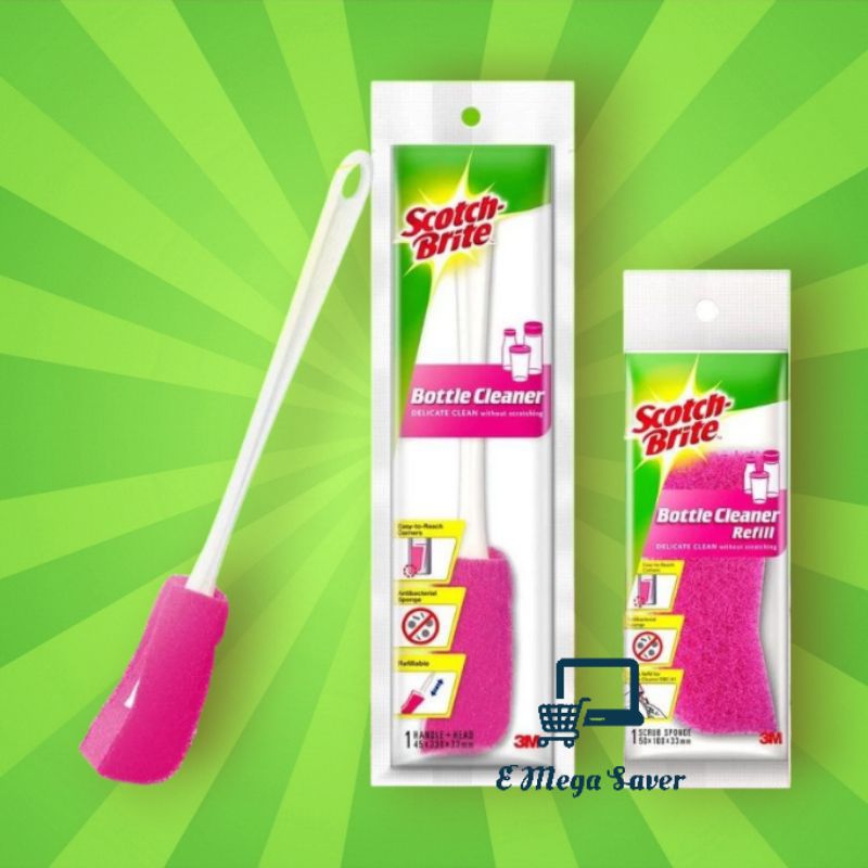 3M Scotch-Brite Bottle Cleaner Set | Shopee Singapore