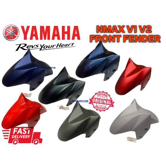 NMAX150 NMAX V1 V2 FRONT FENDER MUDGUARD DEPAN NMAX V1 OLD MODEL BC1 ...