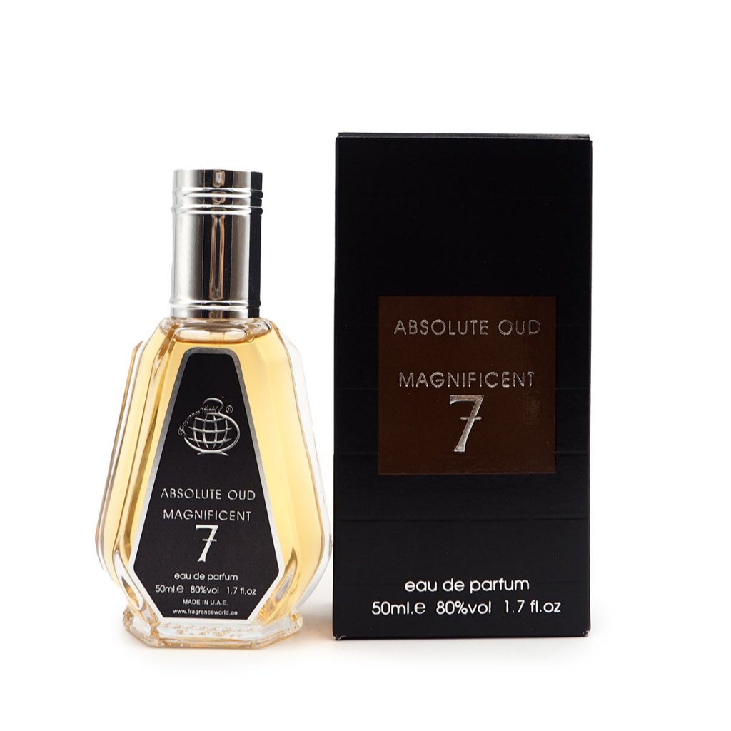ABSOLUTE OUD MAGNIFICENT "7" PERFUME BY Fragrance World , 50ML EDP ...