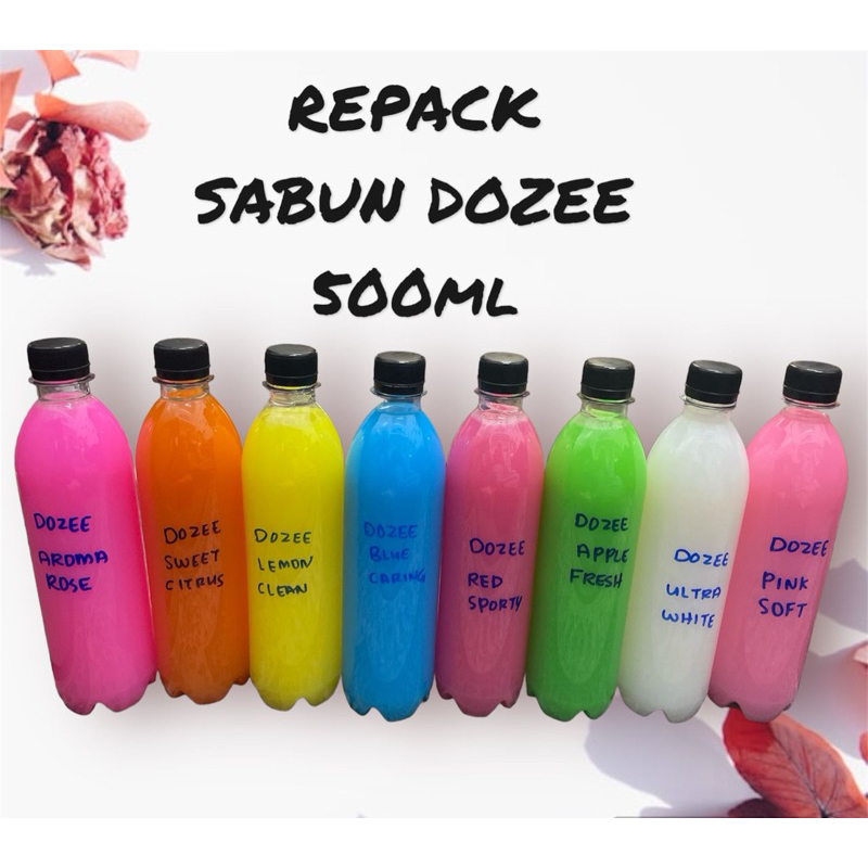 Dozee Soap 500ml Repack|Small Bottle Washing Soap (SAMPLE) | Shopee ...