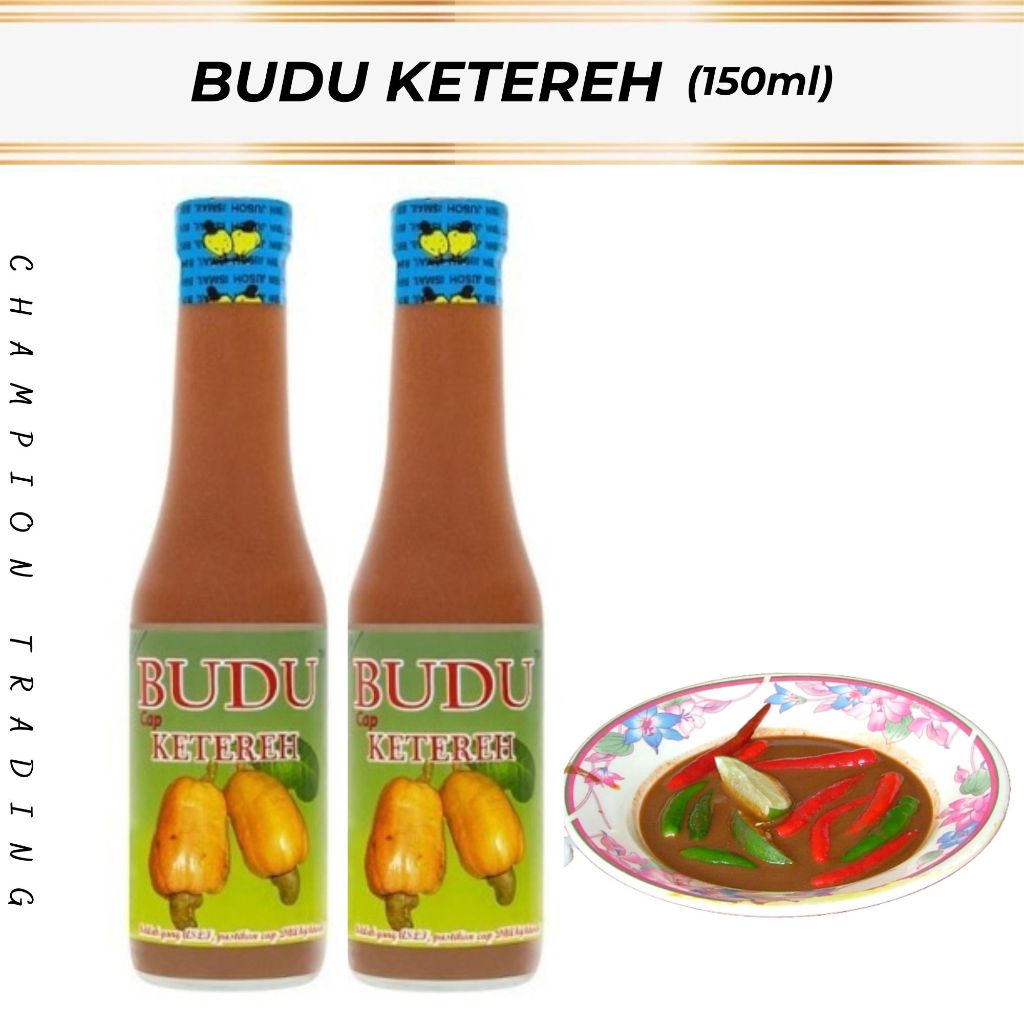 Budu CAP KELANTAN The Best (150ml) | Shopee Singapore