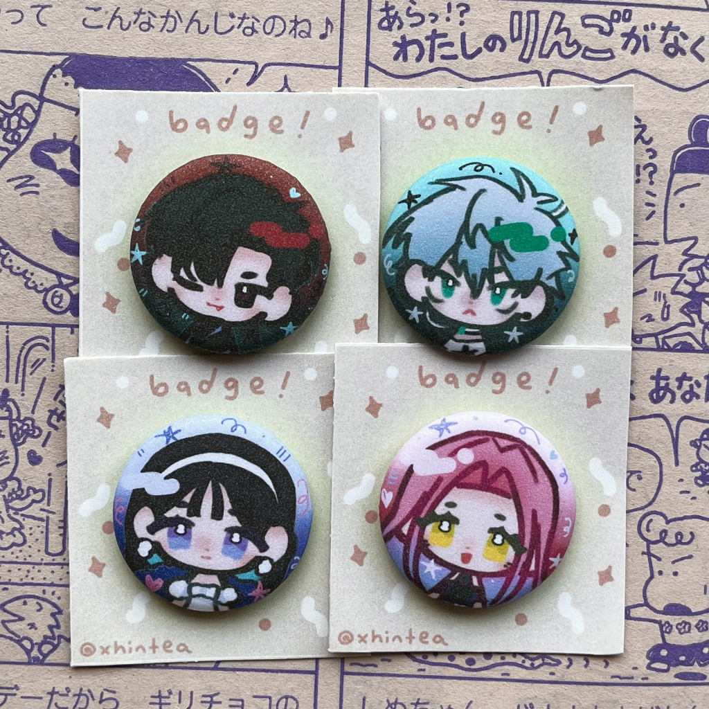 alien stage 32mm mini badges ( mizi / sua / ivan / till ) | Shopee ...