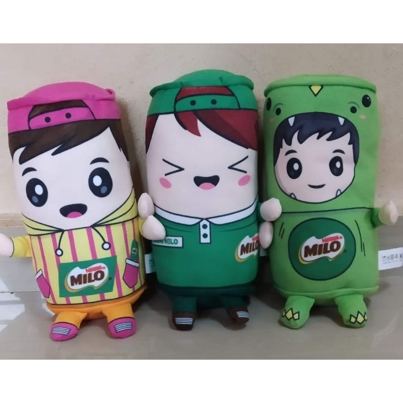 Limited Edition Nestle Milo Pillow Plushie Patung Abang Milo/ Street ...