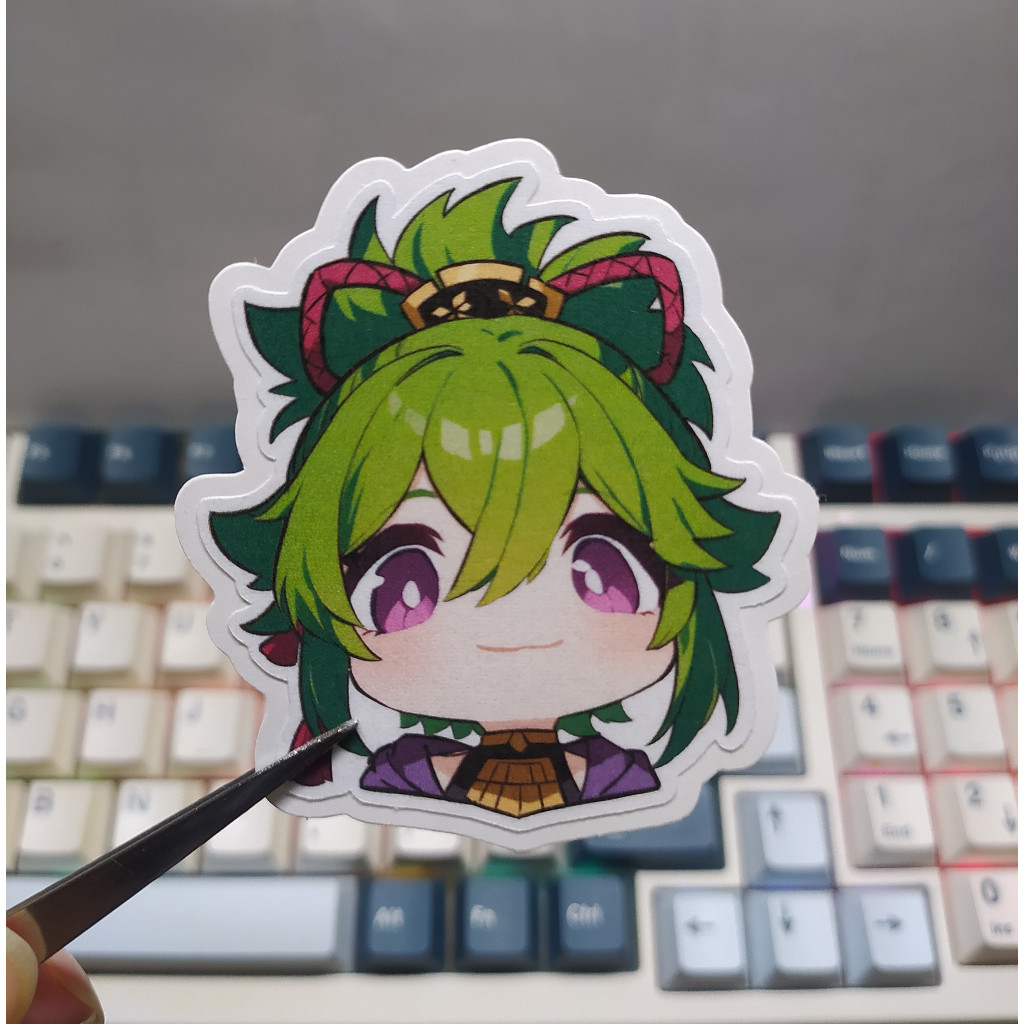 Kuki Shinobu - Genshin Impact Meme Stickers | Wide Face Series ...