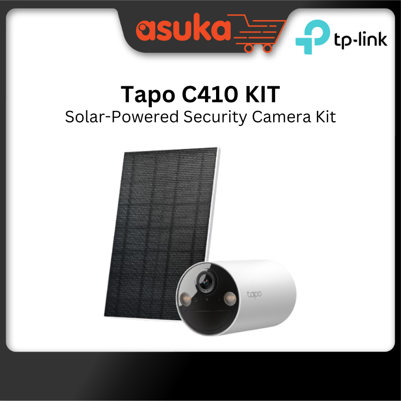 TP-Link Tapo C410 Kit Solar-Powered Security Camera Kit (Tapo C410 ...