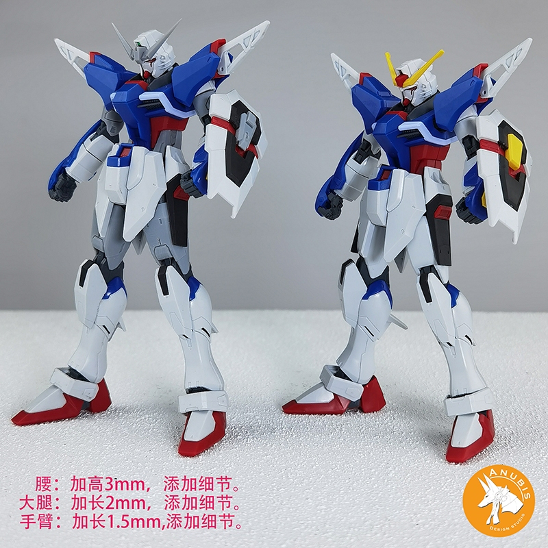 Anubis HG 1/144 New Destiny Gundam DESTINY Enhanced Detail Modification ...