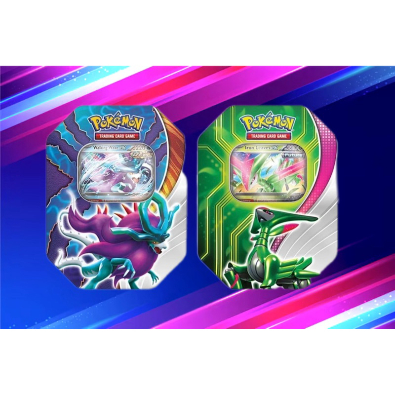 Pokemon TCG: Scarlet & Violet SV05 Temporal Forces - May Ex Tin (4 ...