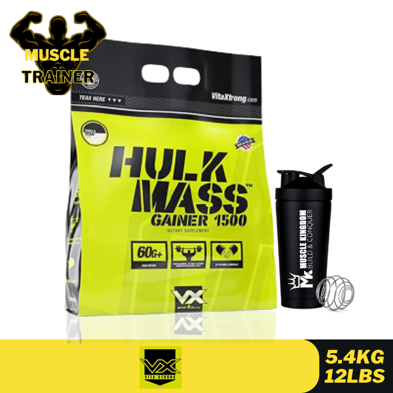 Vitaxstong Hulk Mass Gainer Protein Halal Mass1500Protein Usa Weight ...