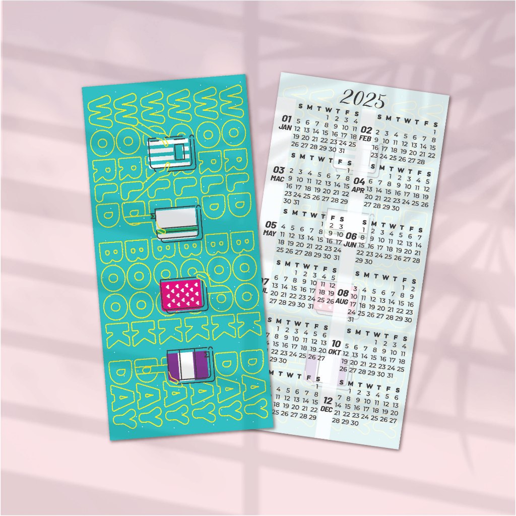 CALENDAR 2025/KALENDAR 2025 BOOKMARK / DOORGIFT / / STUDENT / TEACHER ...