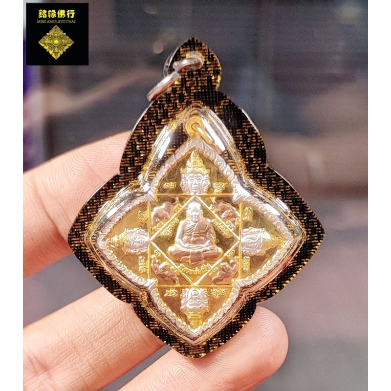 Thailand Buddha Amulet wat bang phra Lp Own Dharma Statue/God Of War ...