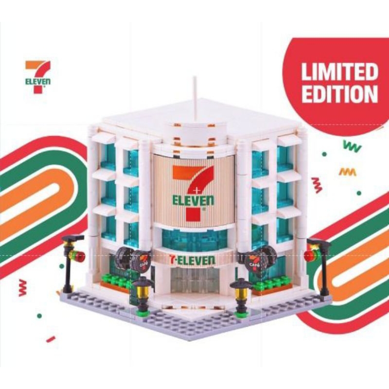 7 - Eleven Flagship Store brick Lego Limited Edition 2024 | Shopee ...