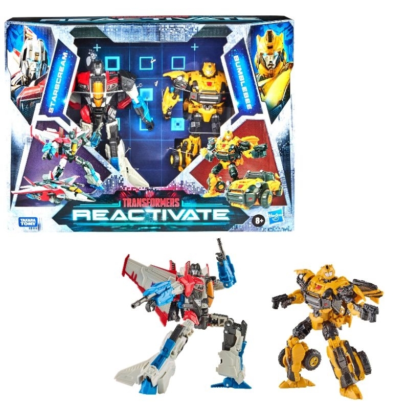 Transformers Reactivate Optimus Prime Soundwave Bumblebee Starscream ...