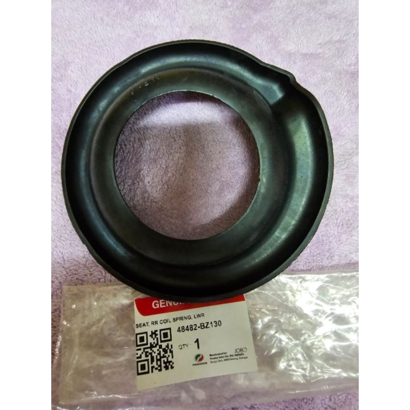 PERODUA MYVI NEW GEN3 REAR COIL SPRING LOWER SEAT RUBBER 48482-BZ130 ...