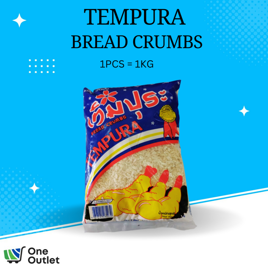 Bread Crumbs TEMPURA Serbuk Roti TEMPURA Thai (1 KG) | Shopee Singapore