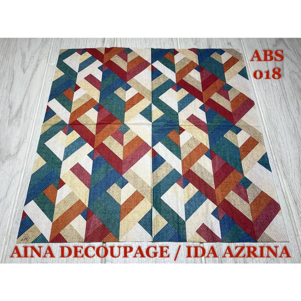 Decoupage TISSUE with ABSTRACT Design | Shopee Singapore