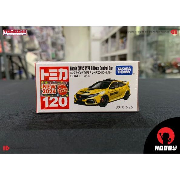 Takara Tomy No.120 Honda Civic Type R Race Control Car (Box) (Tomica ...