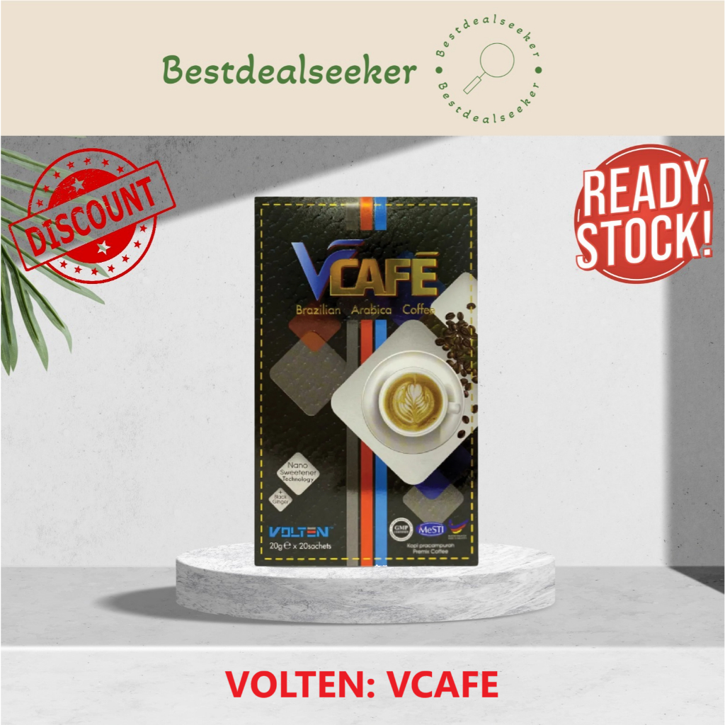 [ HALAL ] Volten Vcafe Brazilian Arabica Coffee Kopi Arabica Vcafe 咖啡 ...