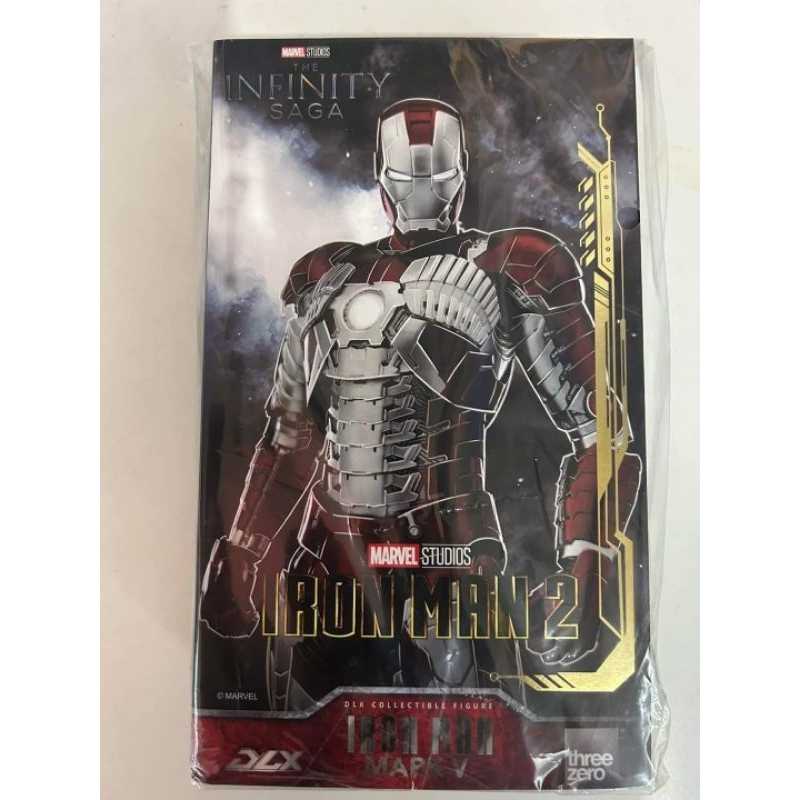 Threezero DLX Scale Infinity Saga Iron Man Iron Man MK5 Mark V Metal Figure | Shopee Singapore