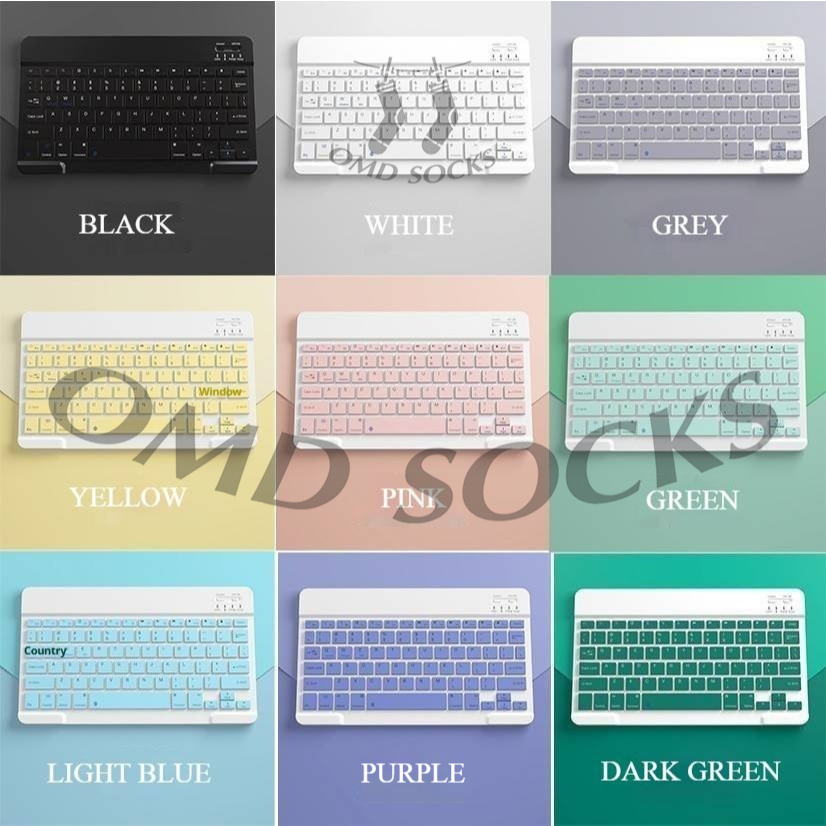 10 Inch Universal Mouse and Keyboard Wireless Bluetooth Set Mouse ...