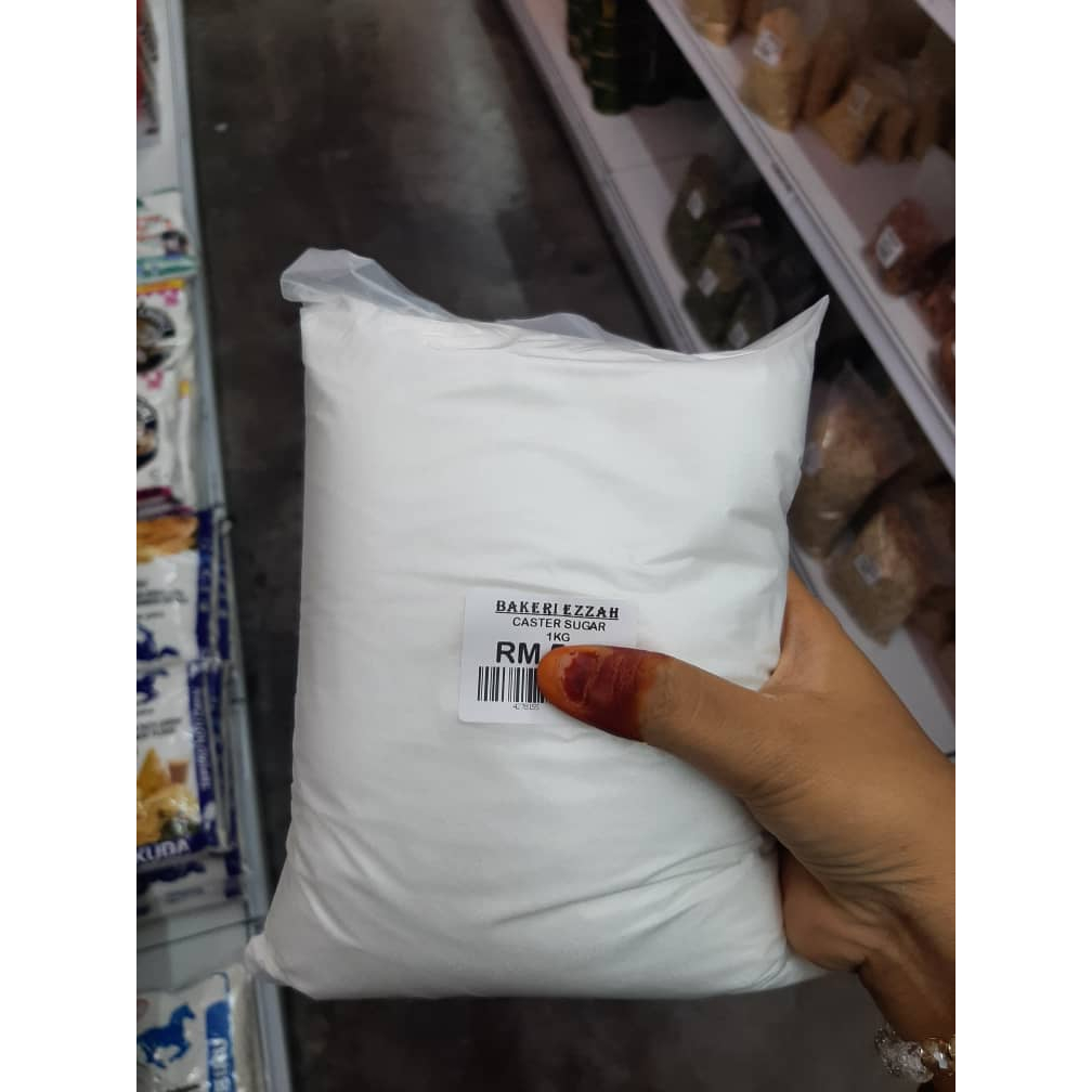 CASTER SUGAR / GULA CASTER 1KG & 500GM | Shopee Singapore