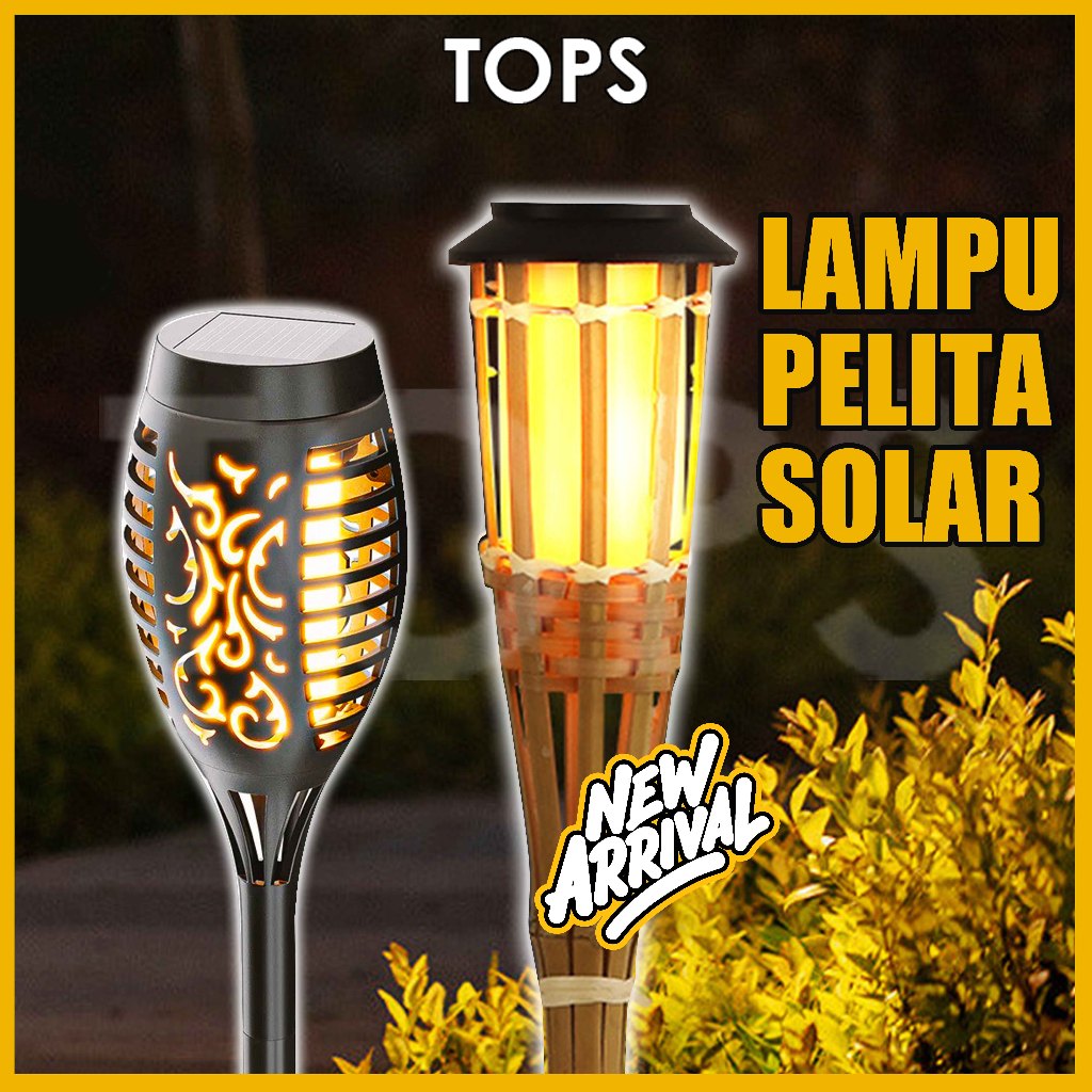 2025 Viral Lampu Pelita Solar Hari Raya Waterproof LED Light Outdoor ...