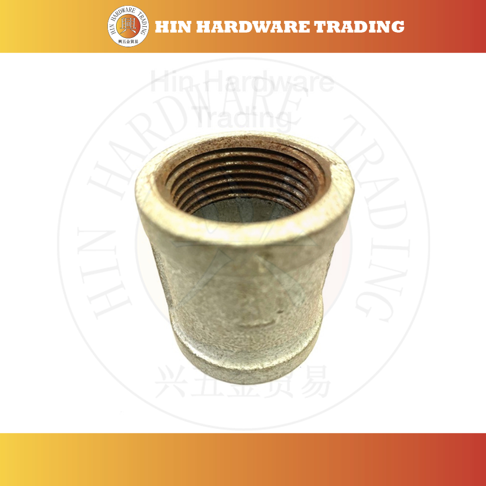 Galvanized Iron ( GI ) Pipe Fitting Socket | Shopee Singapore