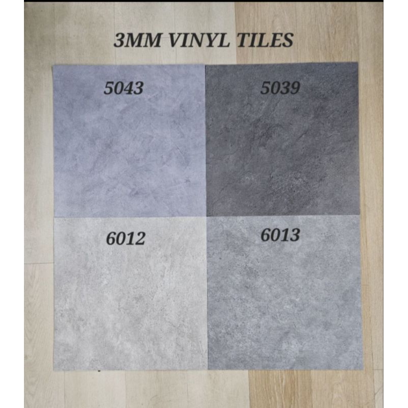 Vinyl Tile 3mm (35 Sqft) | Shopee Singapore