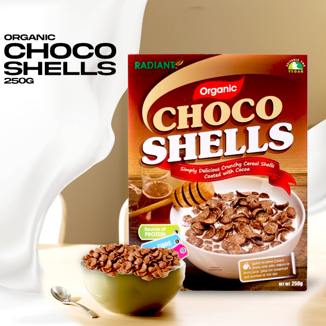 [Shopee Choice] Radiant Organic Choco Shells (250g) | Shopee Singapore