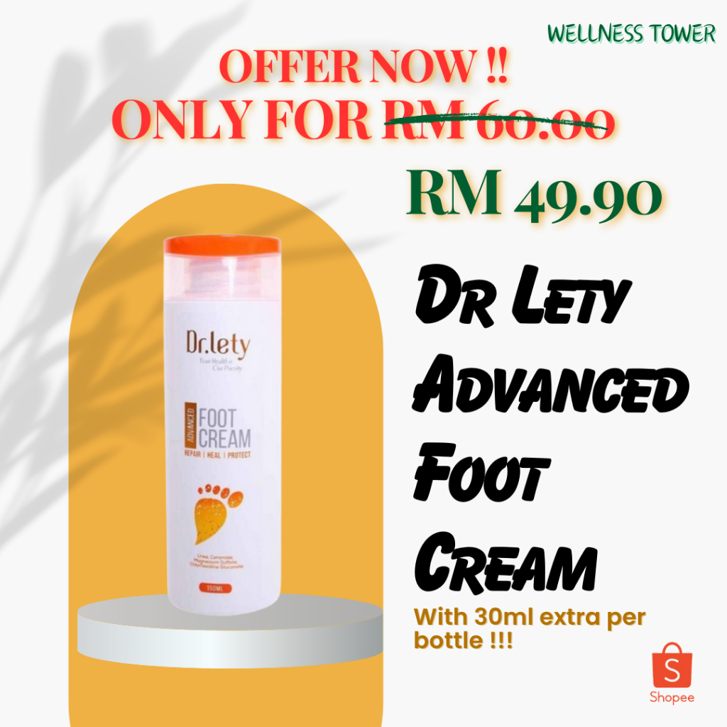 Dr Lety Advanced Foot Cream (Repair | Health | Protect) | Shopee Singapore