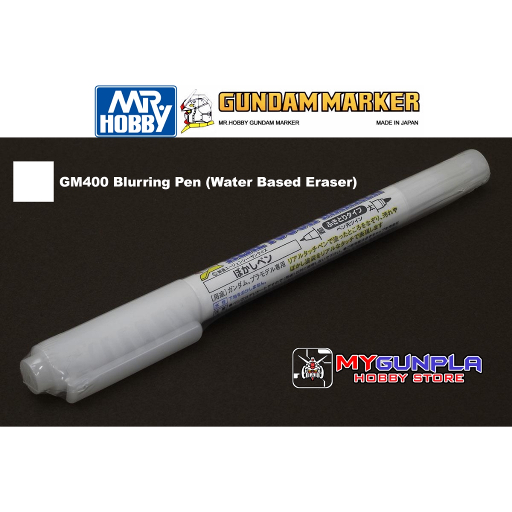 Mr.Hobby Gundam Marker Real Touch Marker GM400 Blurring Pen (Water Based Eraser) | Shopee Singapore