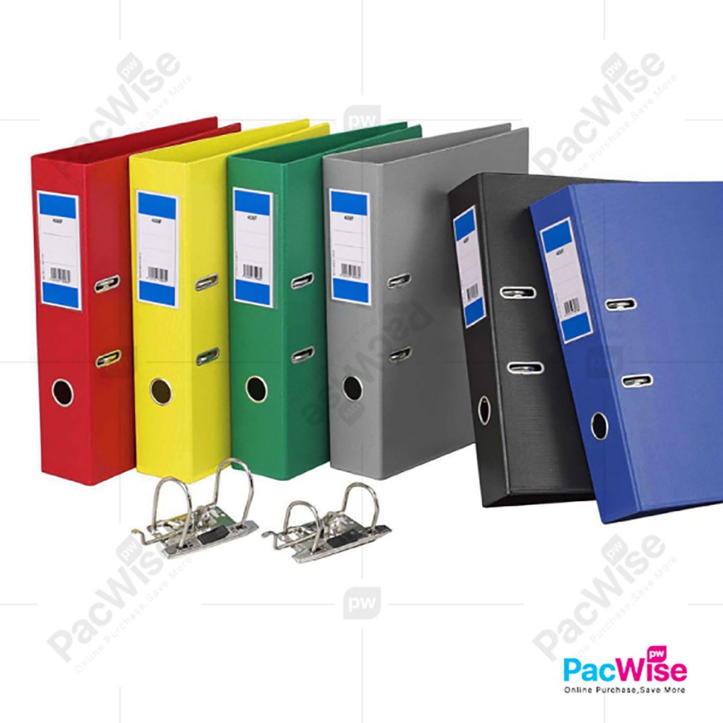 Arch File PVC F4 Size/3 Inch/Fail Arch PVC/Ring File/Colour File/Lever ...