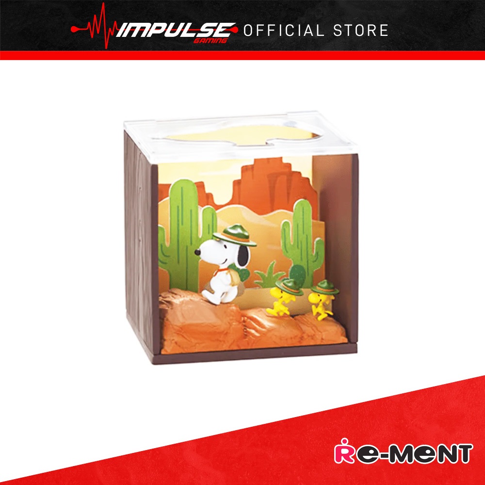 Re-Ment Snoopy Scenery Box Series [Blind Box / Full Case] 史努比 风景小盒系列 ...