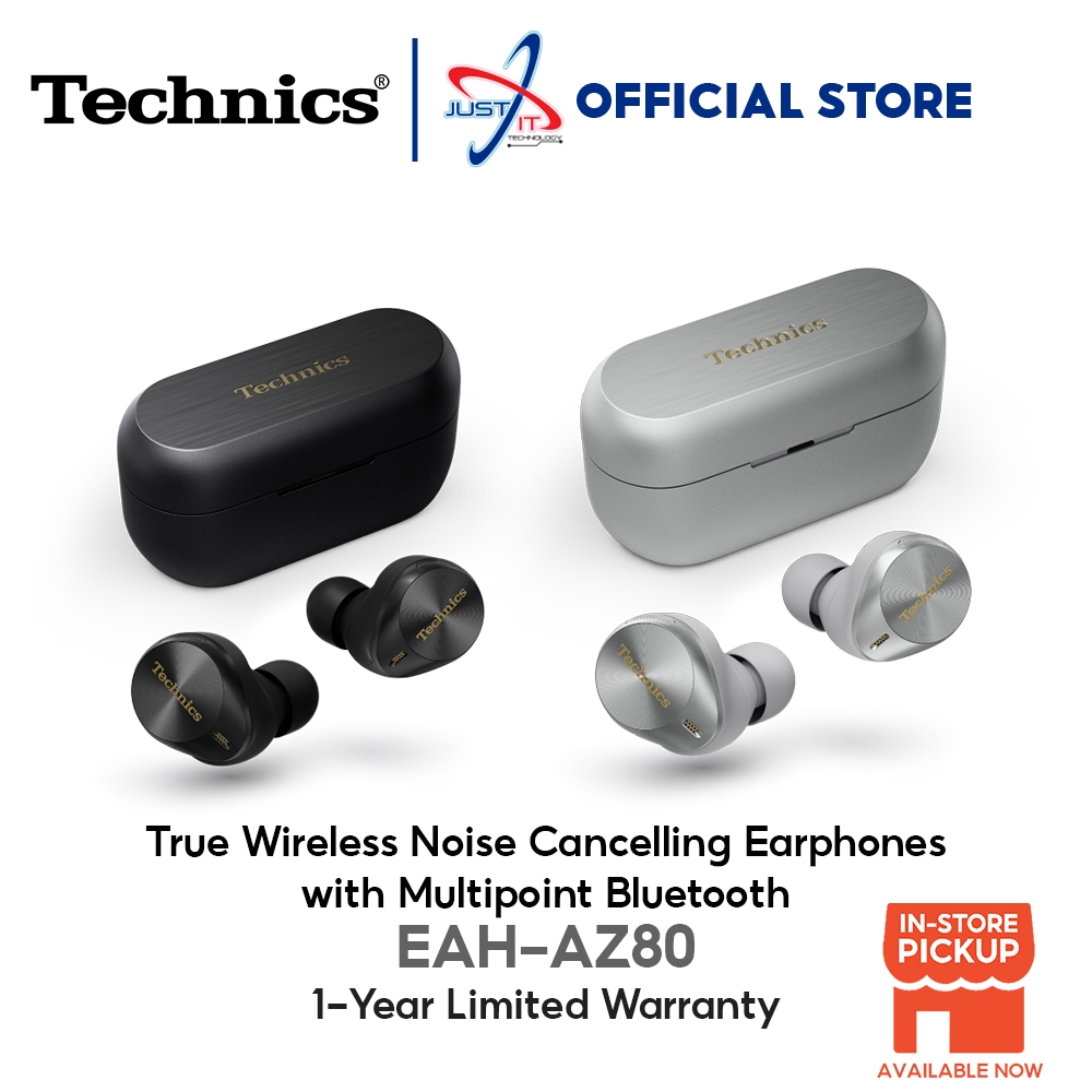 TECHNICS EAH-AZ80 TRUE WIRELESS NOICE CANCELLING EARPHONES WITH ...