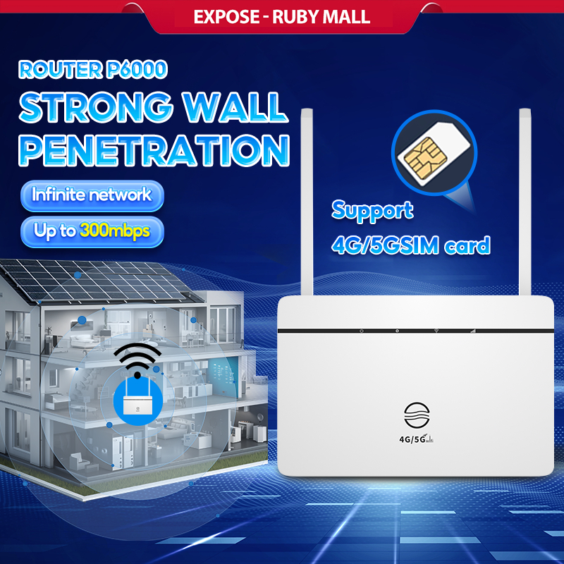 Modem Wifi Sim Card 5g Modem 4G/5G Modified Unlimited 300Mbps LAN Port ...