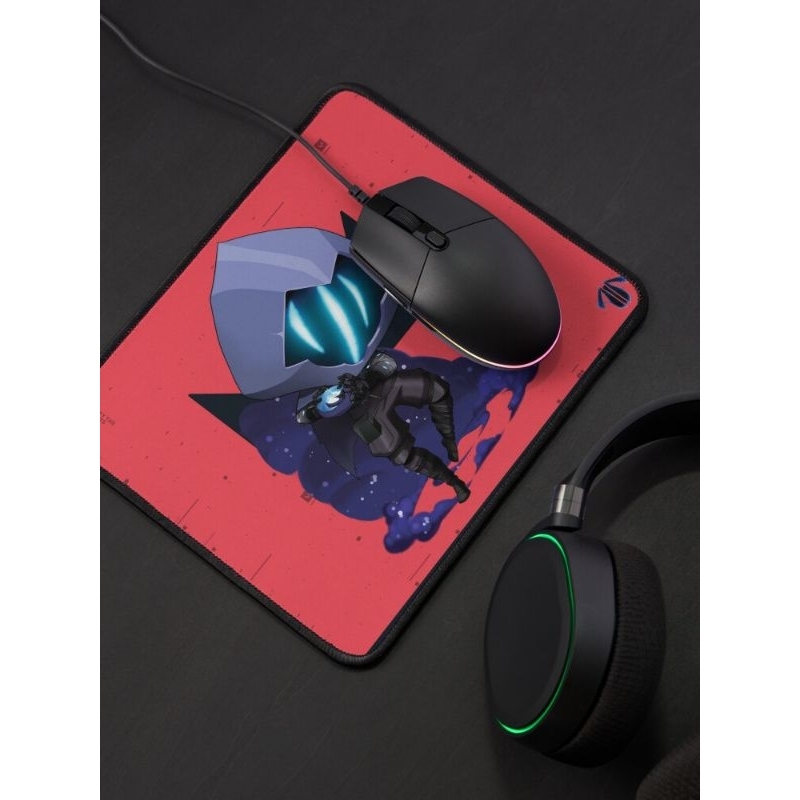 Omen Valorant FPS Game Chibi Fanart Mousepad Merchandise Deskmat ...