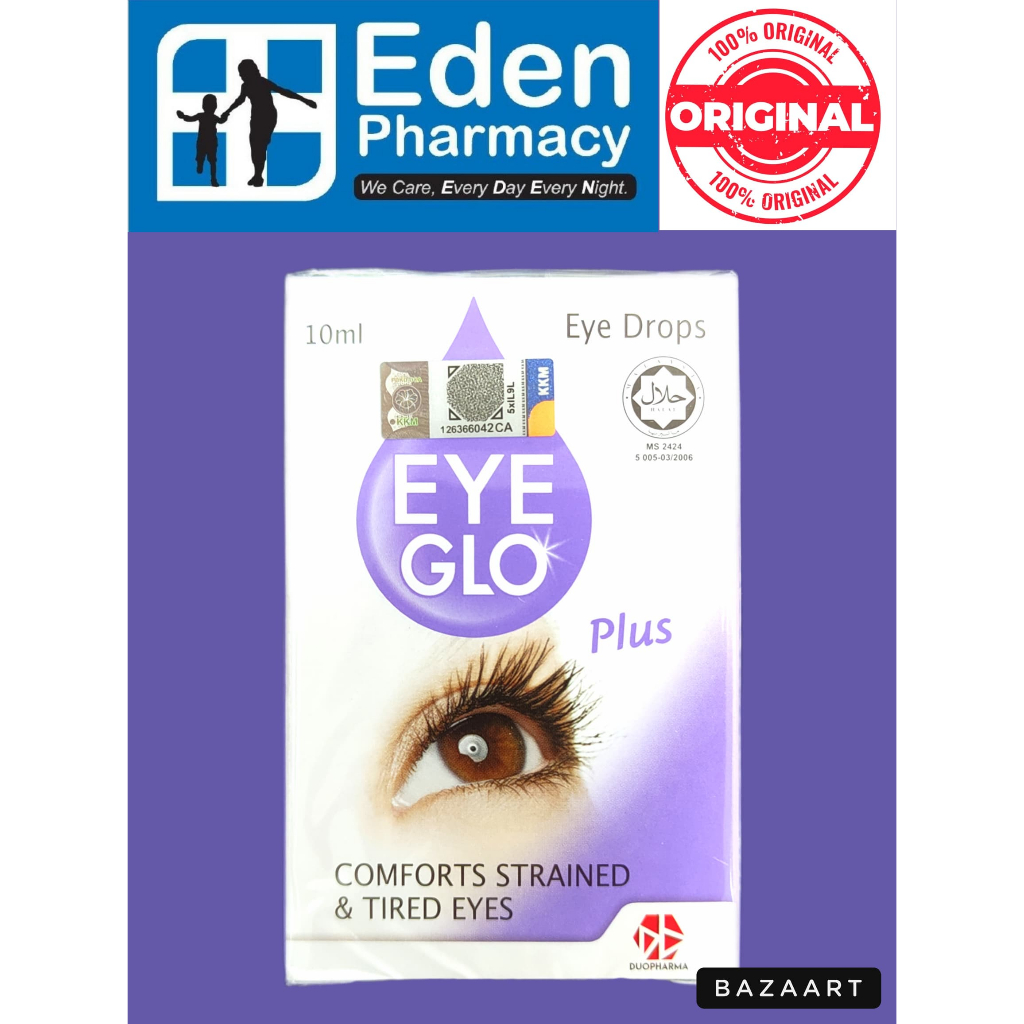 Eye Glo Plus Eye Drops ( 10ml ) | Shopee Singapore