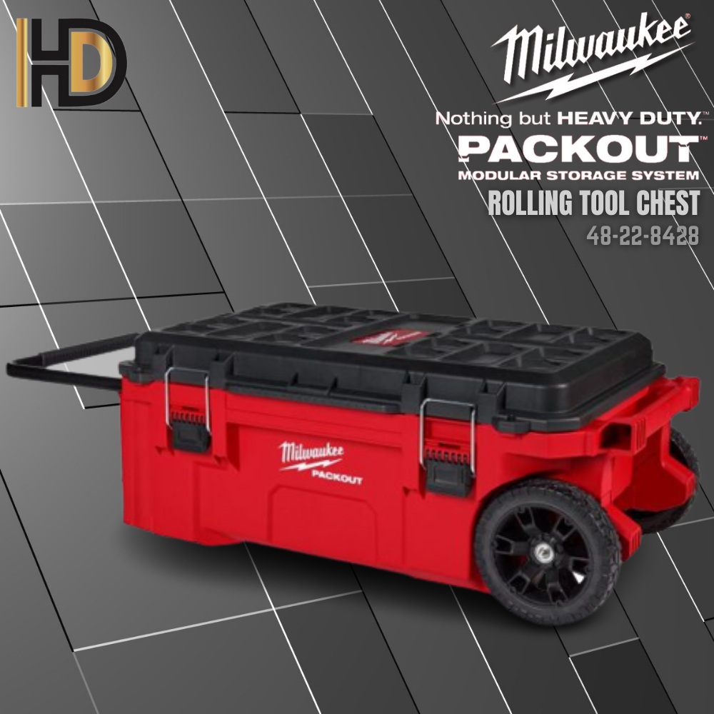 Milwaukee PACKOUT Rolling Tool Chest / Milwaukee Packout Rolling Tool ...