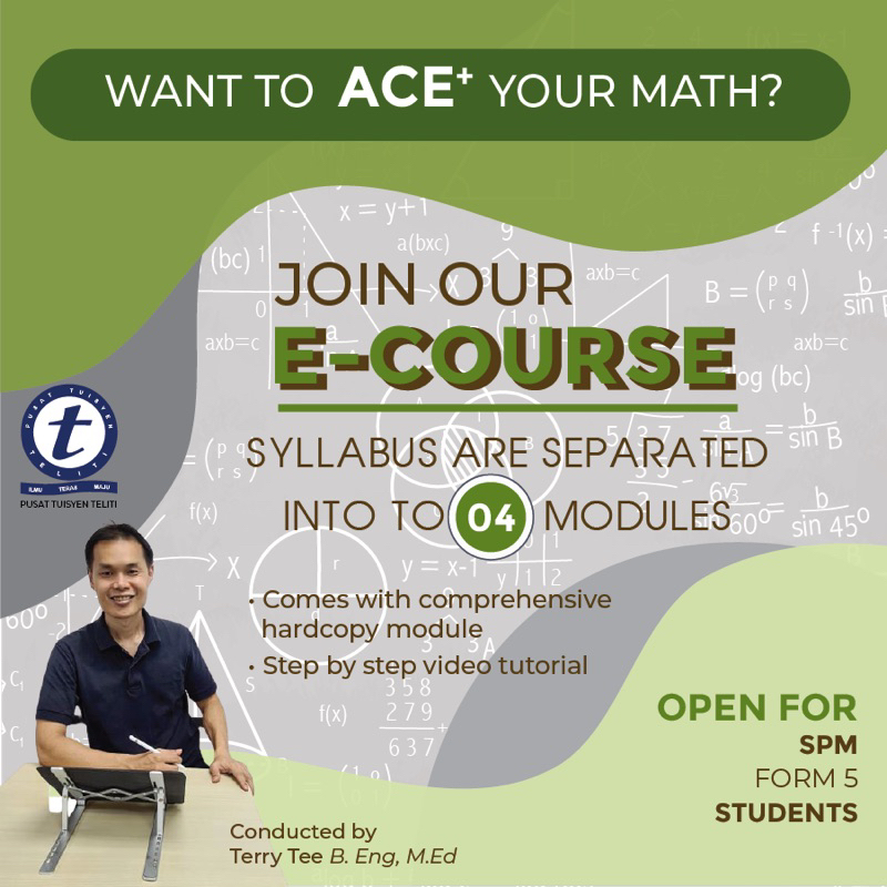 FORM 5 MATHEMATICS ECOURSES (English) | Shopee Singapore