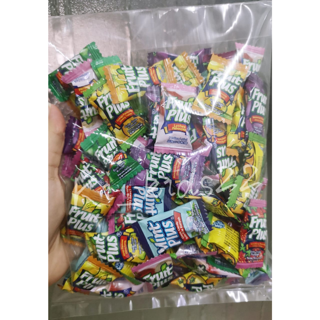 Fruit Plus Chewy Candy (300g) 90+-pcs | Shopee Singapore