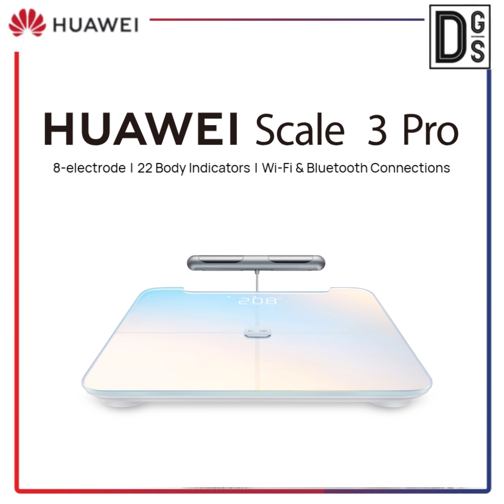 Huawei Smart Body Fat Scale 3 Pro | Fat Scale AH100- Bluetooth | Body ...