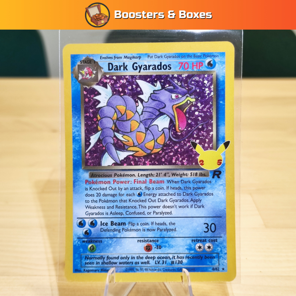 Dark Gyarados 882 Celebrations Classic Collection Shopee Singapore