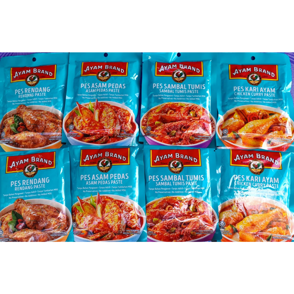 AYAM BRAND COOKING PASTE 180G | Shopee Singapore