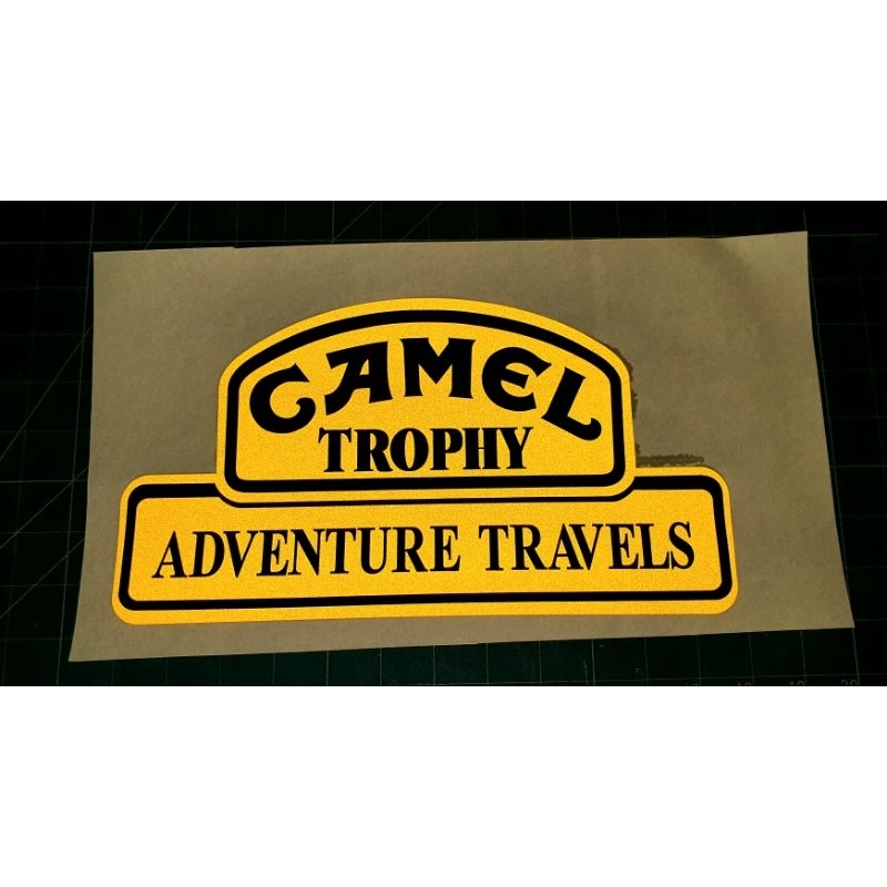 CAMEL TROPHY LOGO STICKER, CUTTING STICKER, CAMEL TROPHY ADVENTURE ...