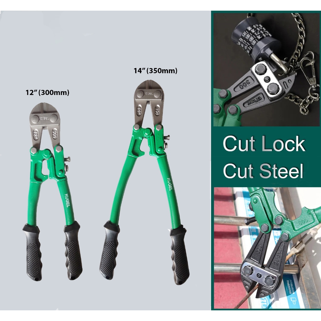Heavy Duty Bolt Cutter Steel Wire Cutter Lock Chain Cutter Rebar Steel ...