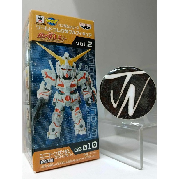 Banpresto WCF Gundam Vol 2 Mobile Suit Unicorn GS010 Unicorn Gundam (DESTROY MODE) | Shopee ...
