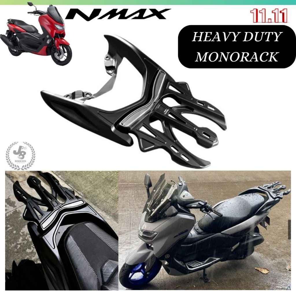 YAMAHA N MAX / NMAX V1 V2 tailstock shelf with luggage rack Spoiler ...