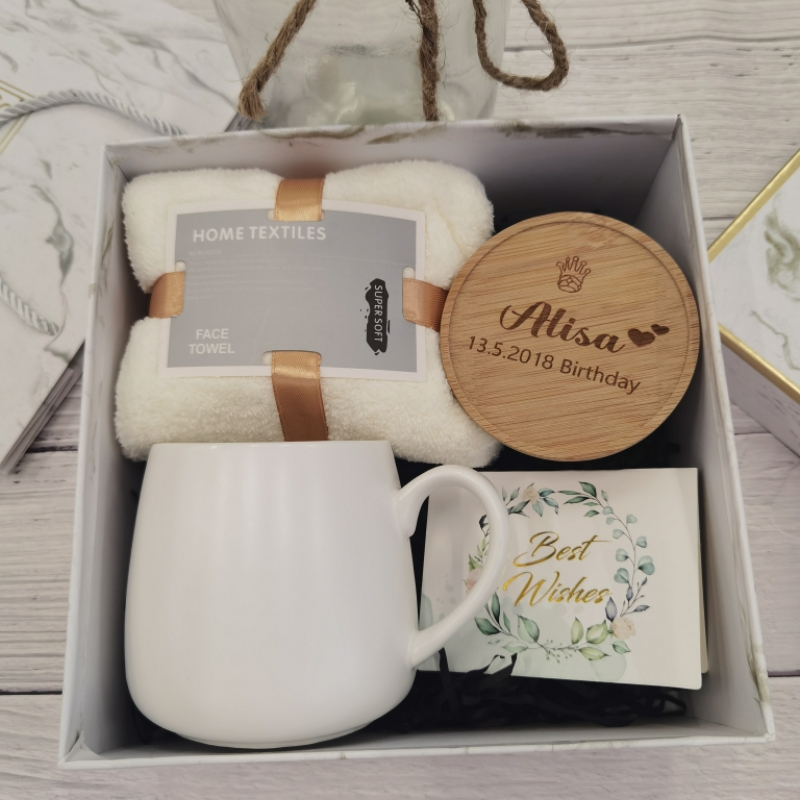 Personalised customized mug with wood coaster Custom Nama Special ...