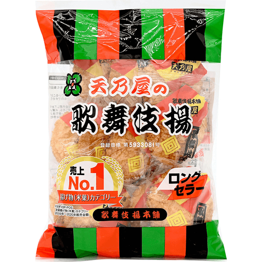 Amanoya Kabukiage Rice Cracker Sweet Soy Sauce Flavor 11 Pieces ...