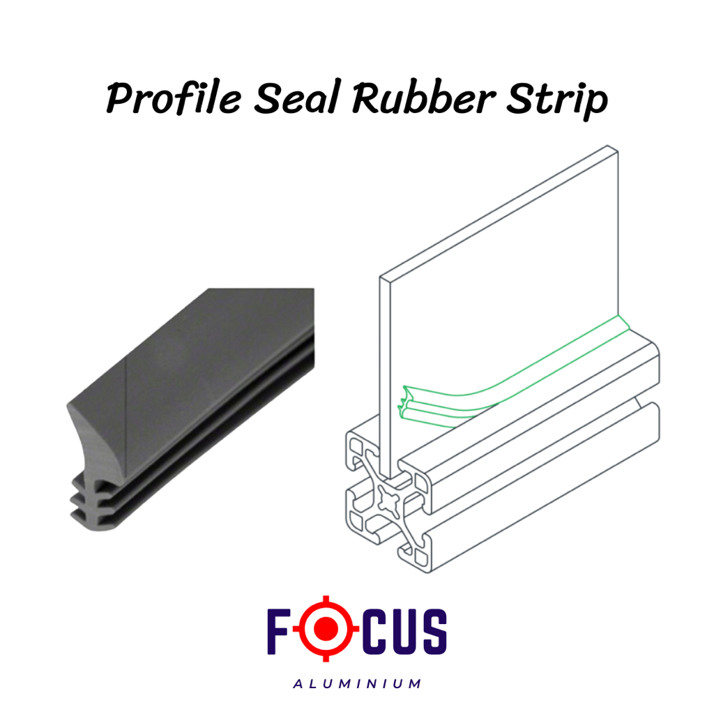T- Slots Rubber Seal Strip for Aluminum Framing Panels Slot 6mm 8mm ...
