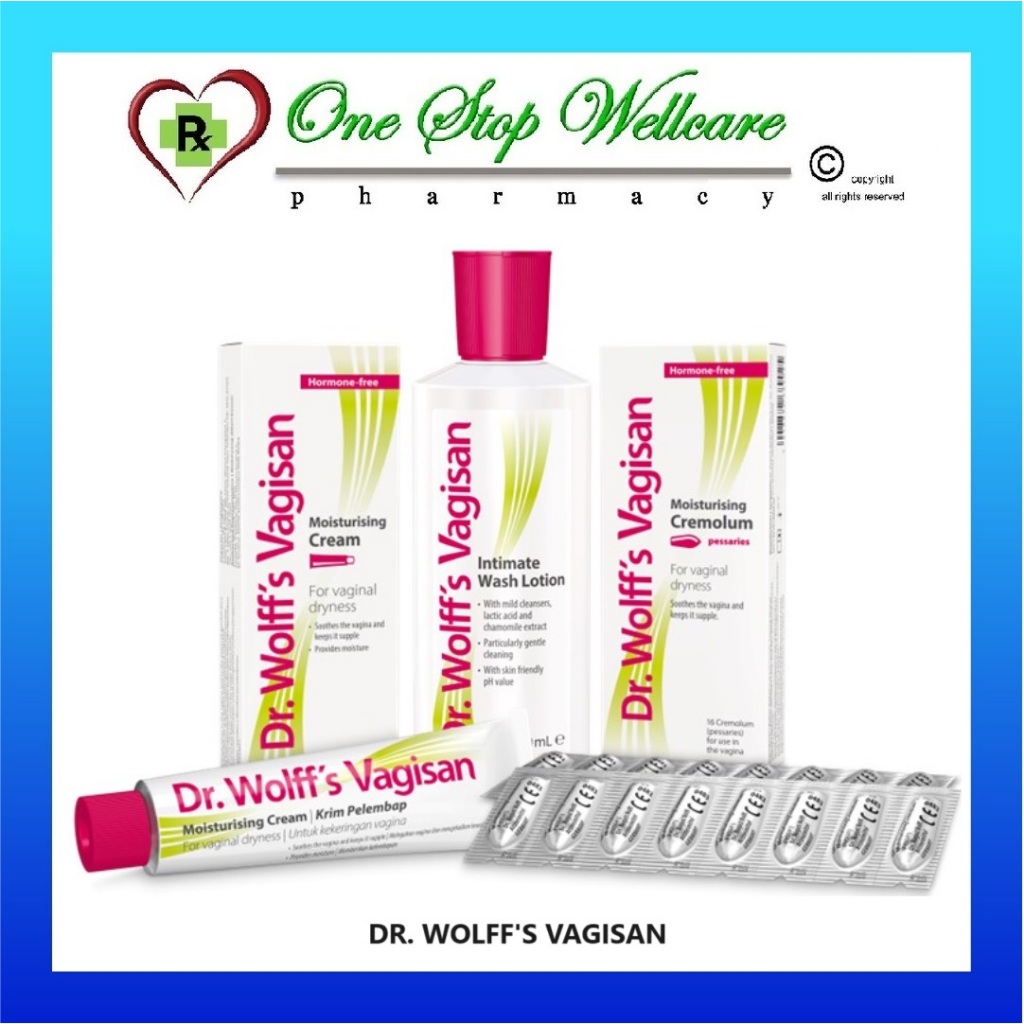 DR. WOLFF'S VAGISAN (MOISTURISING CREAM / WASH LOTION / CREMOLUM / LACTIC ACID) | Shopee Singapore